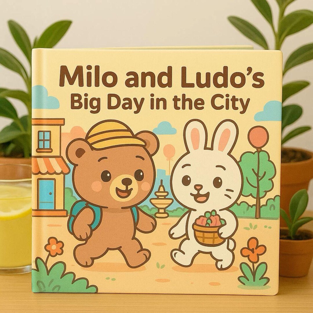 City Life Coloring Book for Kids: Milo and Ludo's Urban Adventure (PDF ...