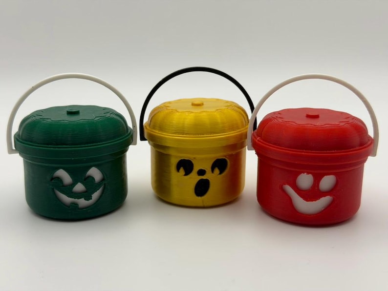 Mini Mcdonald’s Inspired Boo Buckets Christmas Edition | 3D Printed ...