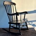 Vintage Child's Rocking Chair / Hitchcock Style Rocking Chair by S ...