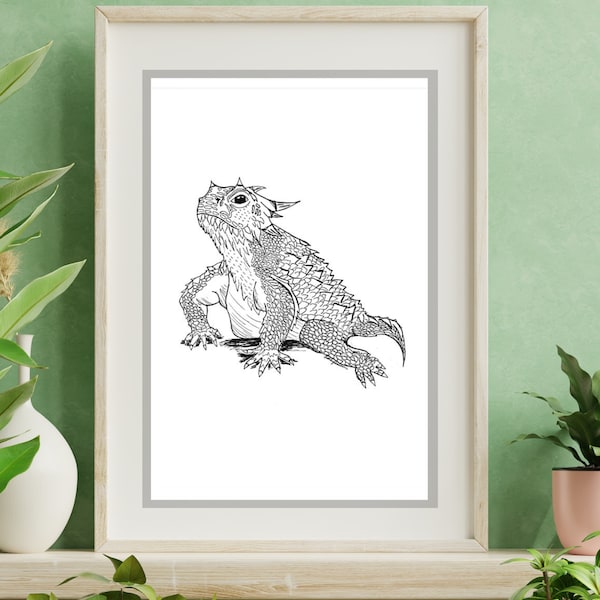 Horned Toad - Etsy
