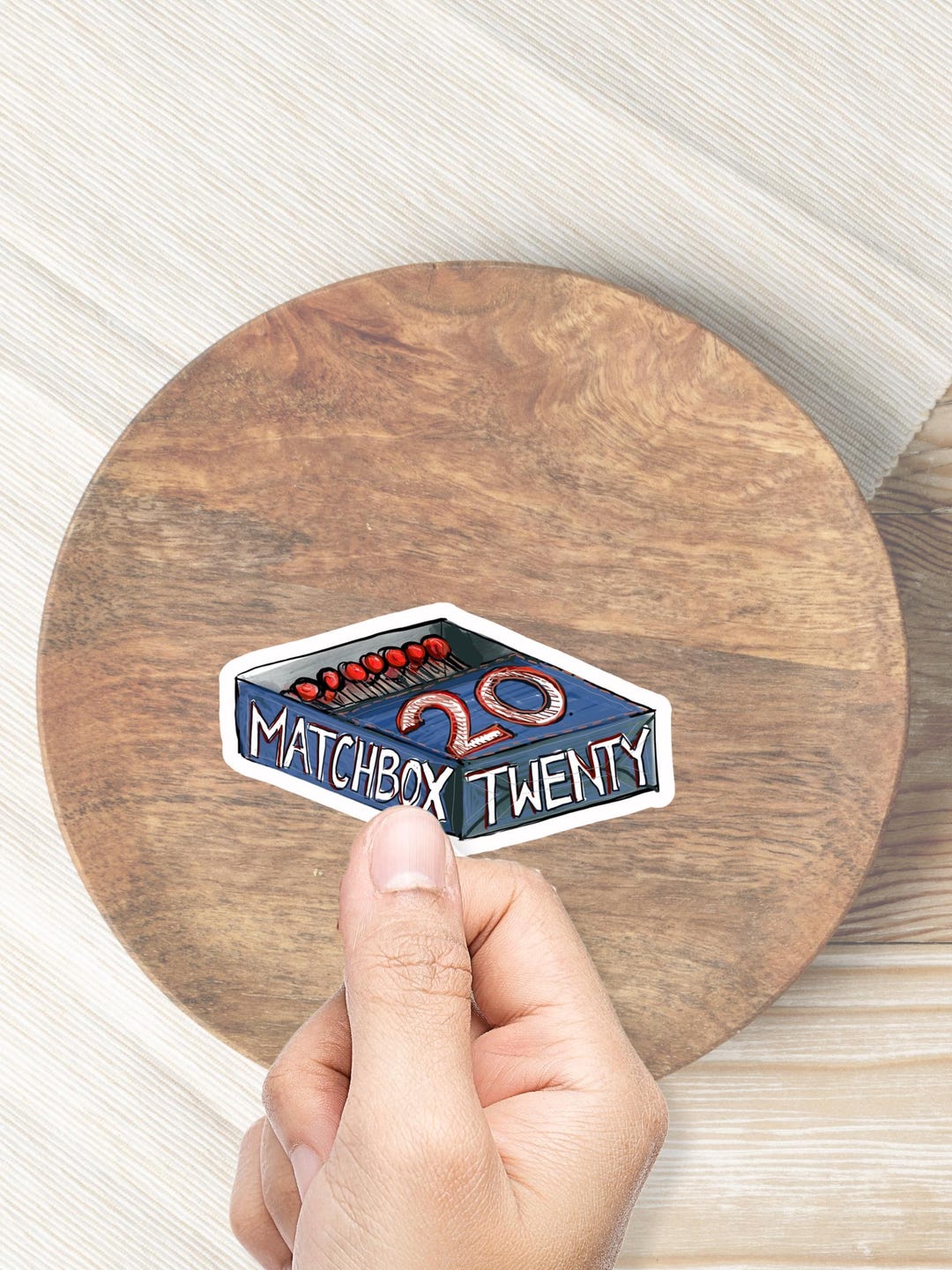 Matchbox Twenty Fan Art Waterproof Vinyl Sticker - Etsy
