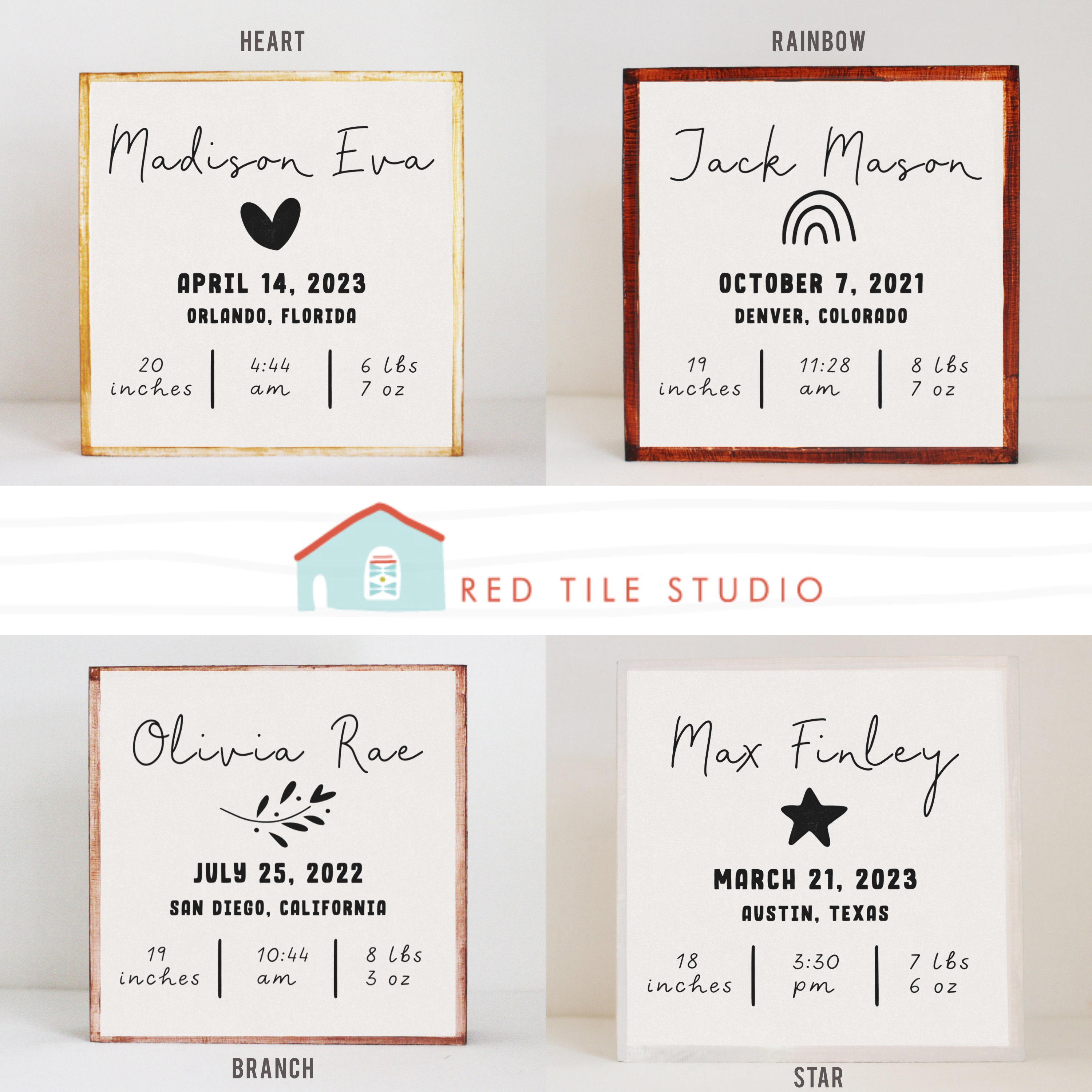 Custom Birth Details Print Custom Nursery Art Nursery Print - Etsy