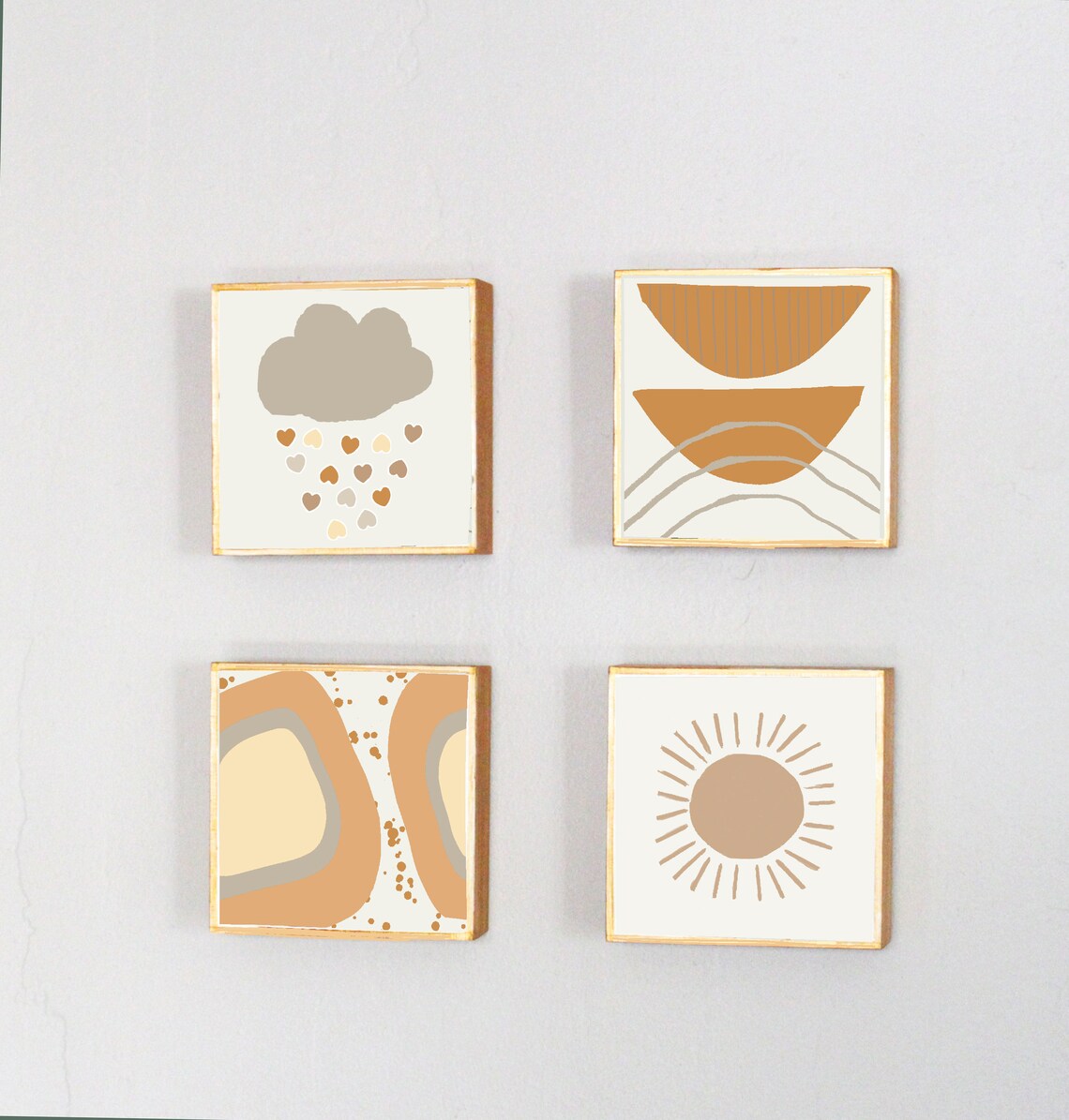 Boho Nursery Art Southwest Nursery Decor Geometric Art for - Etsy