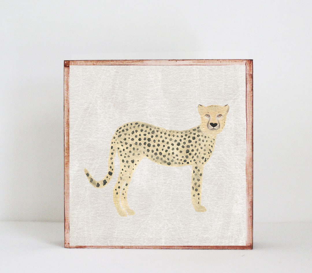 Safari Nursery Art, Cheetah Print, Nursery Decor, Animal Prints, Art ...