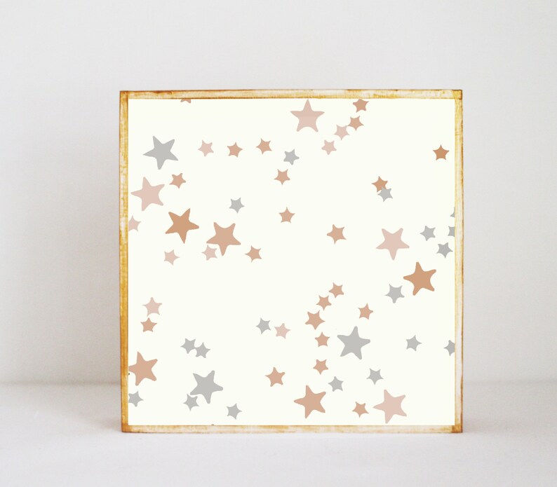 Star Boho Nursery Nursery Art Baby Girl Nursery Decor - Etsy