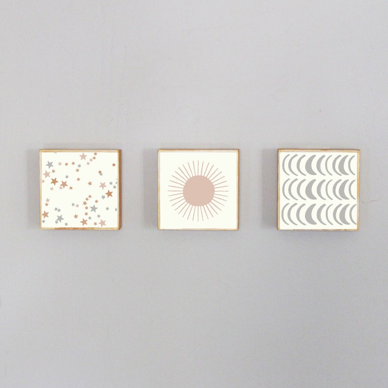 Star Boho Nursery Nursery Art Baby Girl Nursery Decor - Etsy