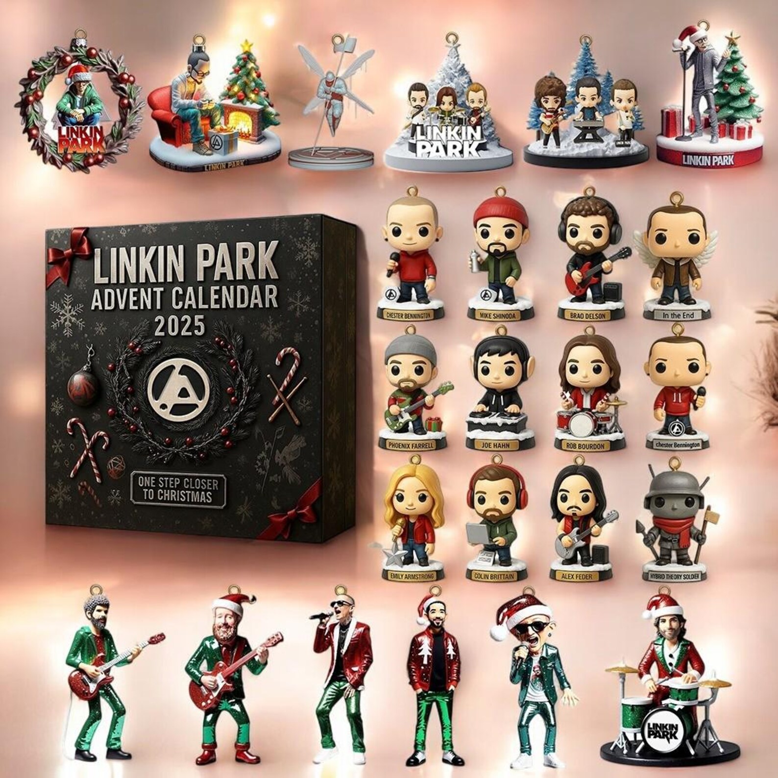 Linkin Park Advent Calendar 2025 – 24-day Rock Band Christmas Countdown ...