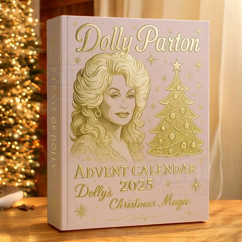 Dolly Parton Advent Calendar 2025 – 24-day Christmas Countdown Box With ...