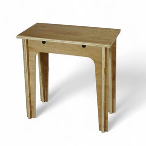 Stylish & Simple Side Table: 12x24" Flat Pack - Easy to Assemble - Etsy