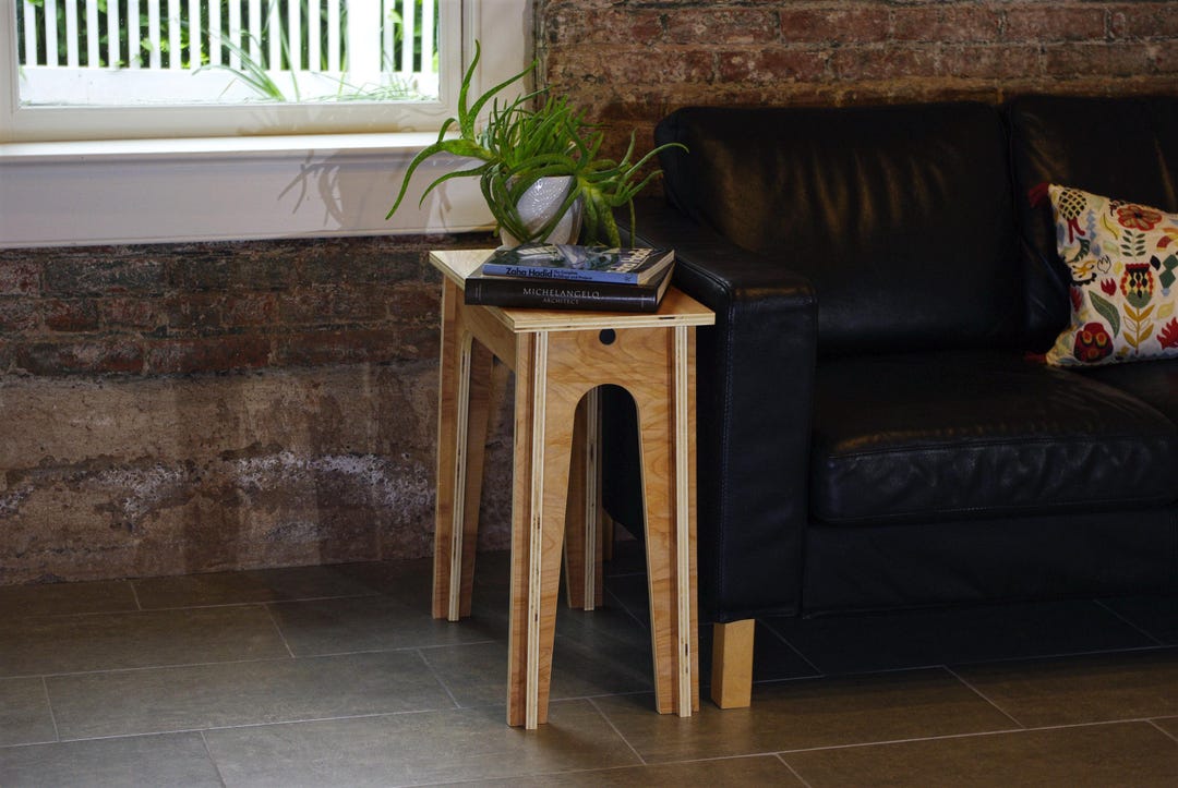 Stylish & Simple Side Table: 12x24" Flat Pack - Easy to Assemble - Etsy