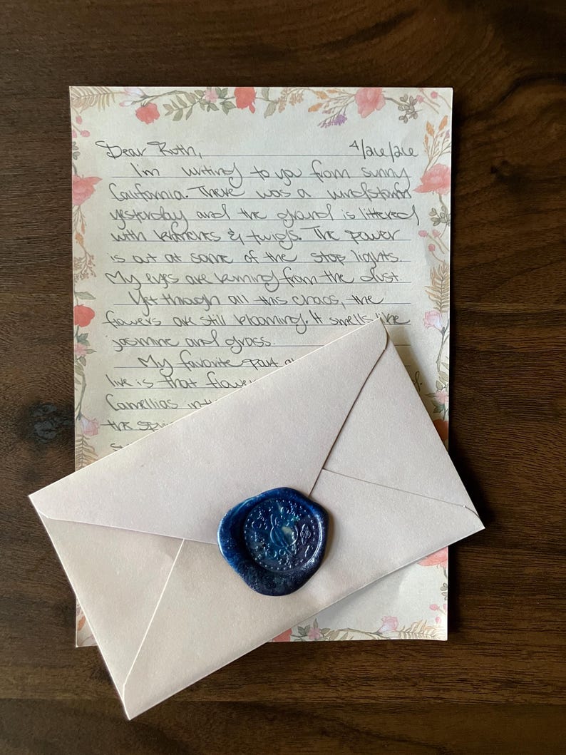Handwritten Letter for Friend | Personalized Snail Mail Pen Pal Service ...