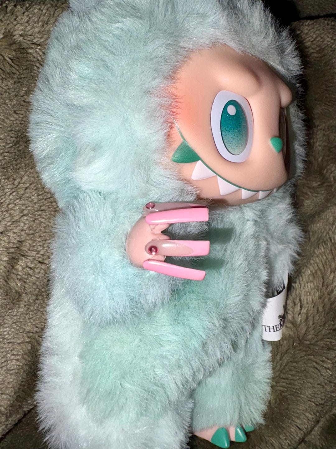 Labubu Press on Nails: Custom Designer Toy Accessory - Etsy