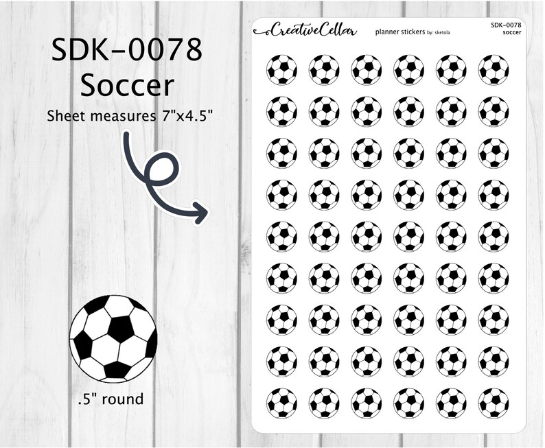 SDK-0078// Voetbalplannerstickers 54 sportstickers Oefening ...