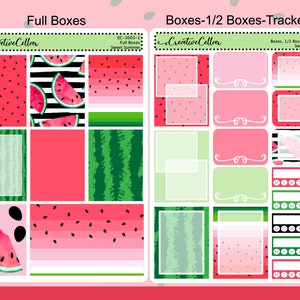 EC-3003 //planner Stickers Sweet Summer Kit - Weekly EC 7x9 Planner ...