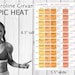 EC-0008 // Caroline Girvan EPIC HEAT Workout Planner Stickers - Etsy