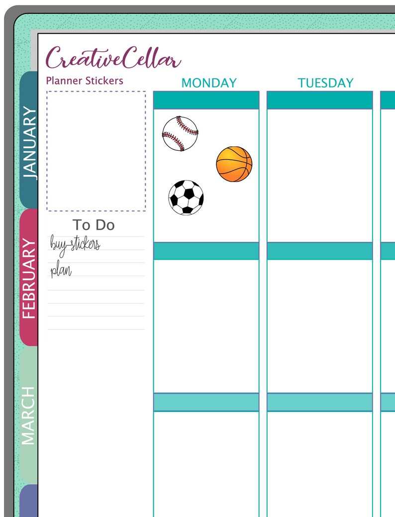 SDK-0078// Voetbalplannerstickers 54 sportstickers Oefening ...