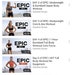 EC-0008 // Caroline Girvan EPIC I Workout Planner Stickers Epic 1 ...