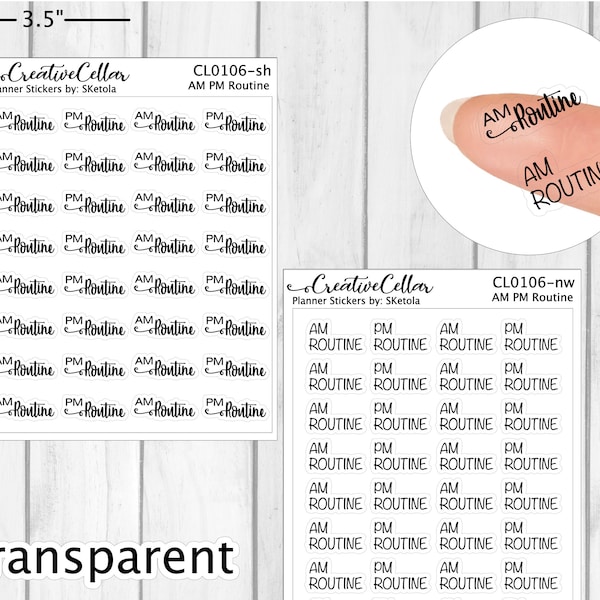 Am.pm Stickers - Etsy