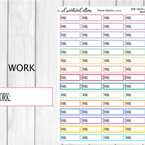 Organizer Stickers - Etsy