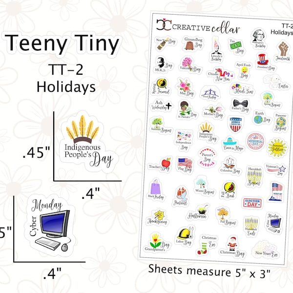 Tiny Life Stickers - Etsy