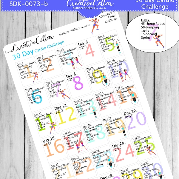 Challenge B Stickers - Etsy