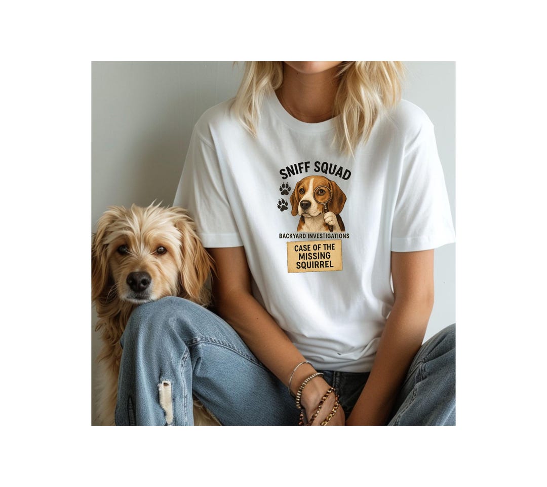 Detective Beagle PNG Sniff Squad Clipart, Funny Dog Sublimation Design ...