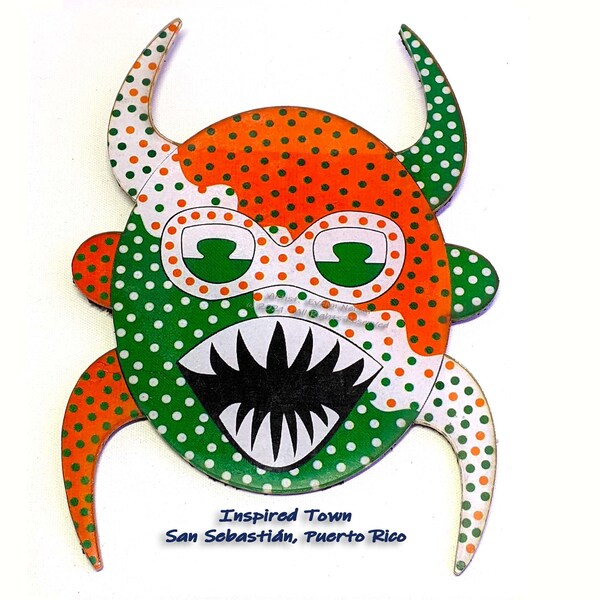 Puerto Rico Mask - Etsy