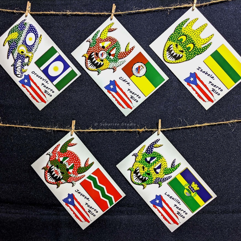Puerto Rican Mask - Etsy