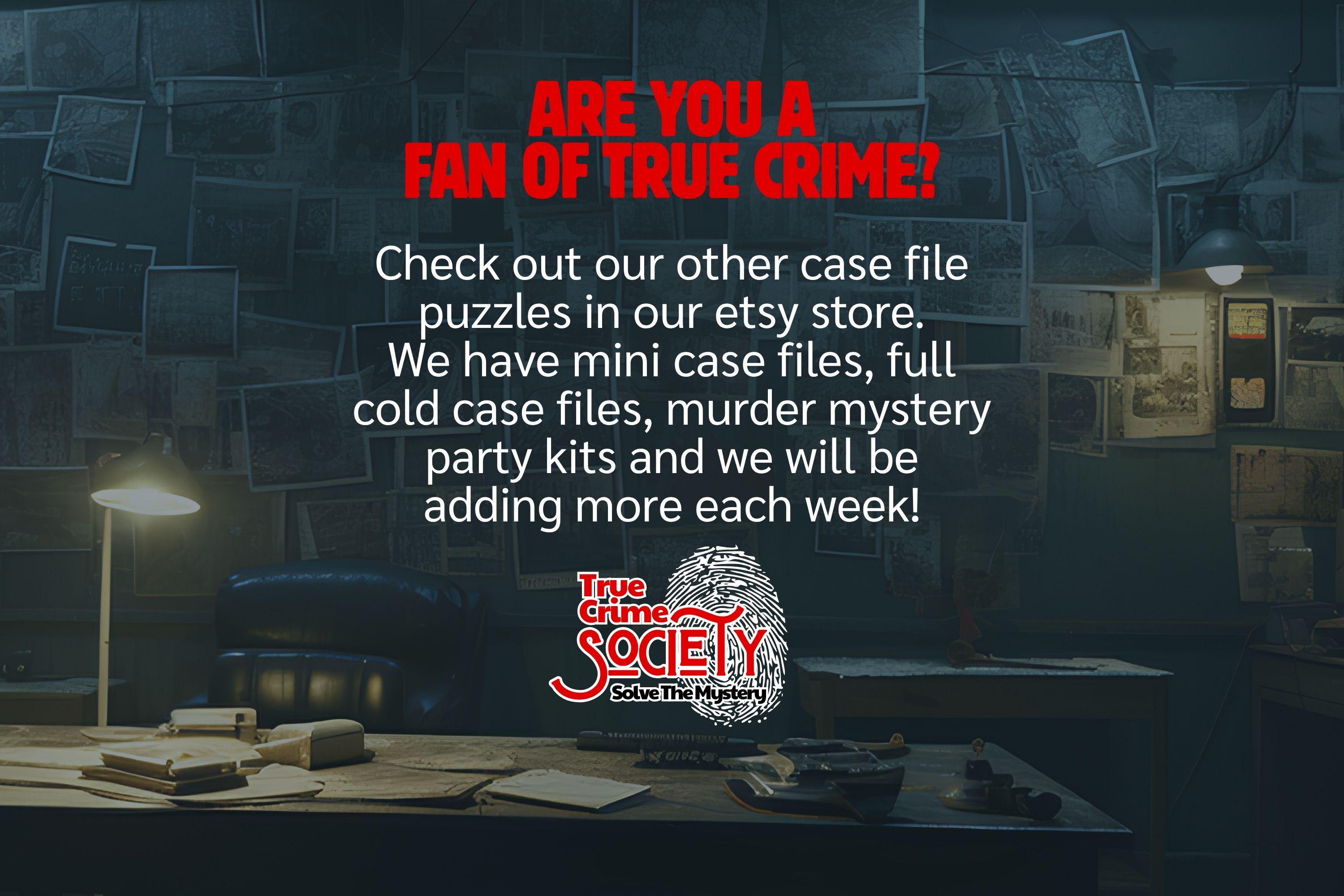 80's School Boy Printable Cold Case File Instant Download - Etsy