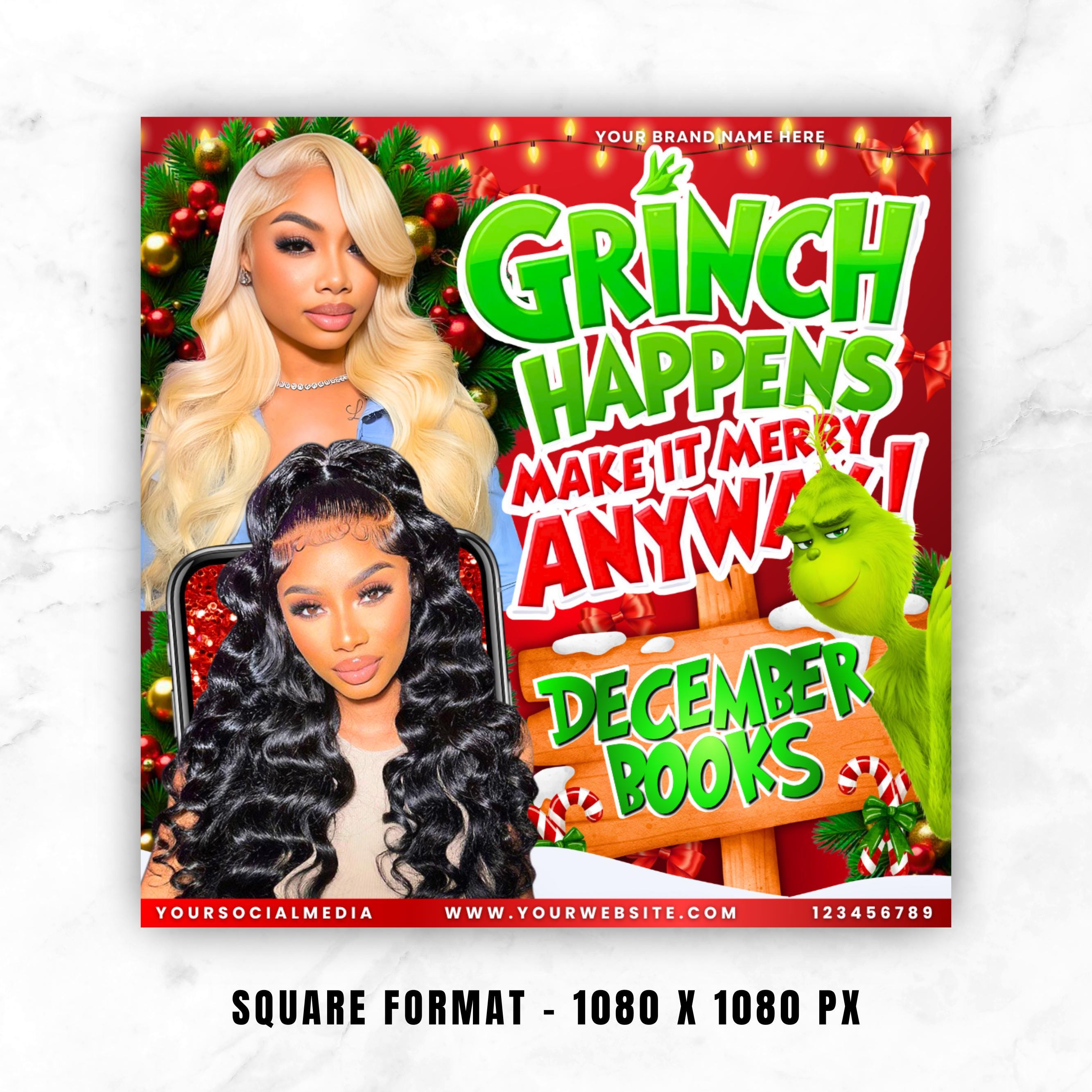 December Bookings Flyer, Christmas Booking Flyer, Holiday Bookings ...