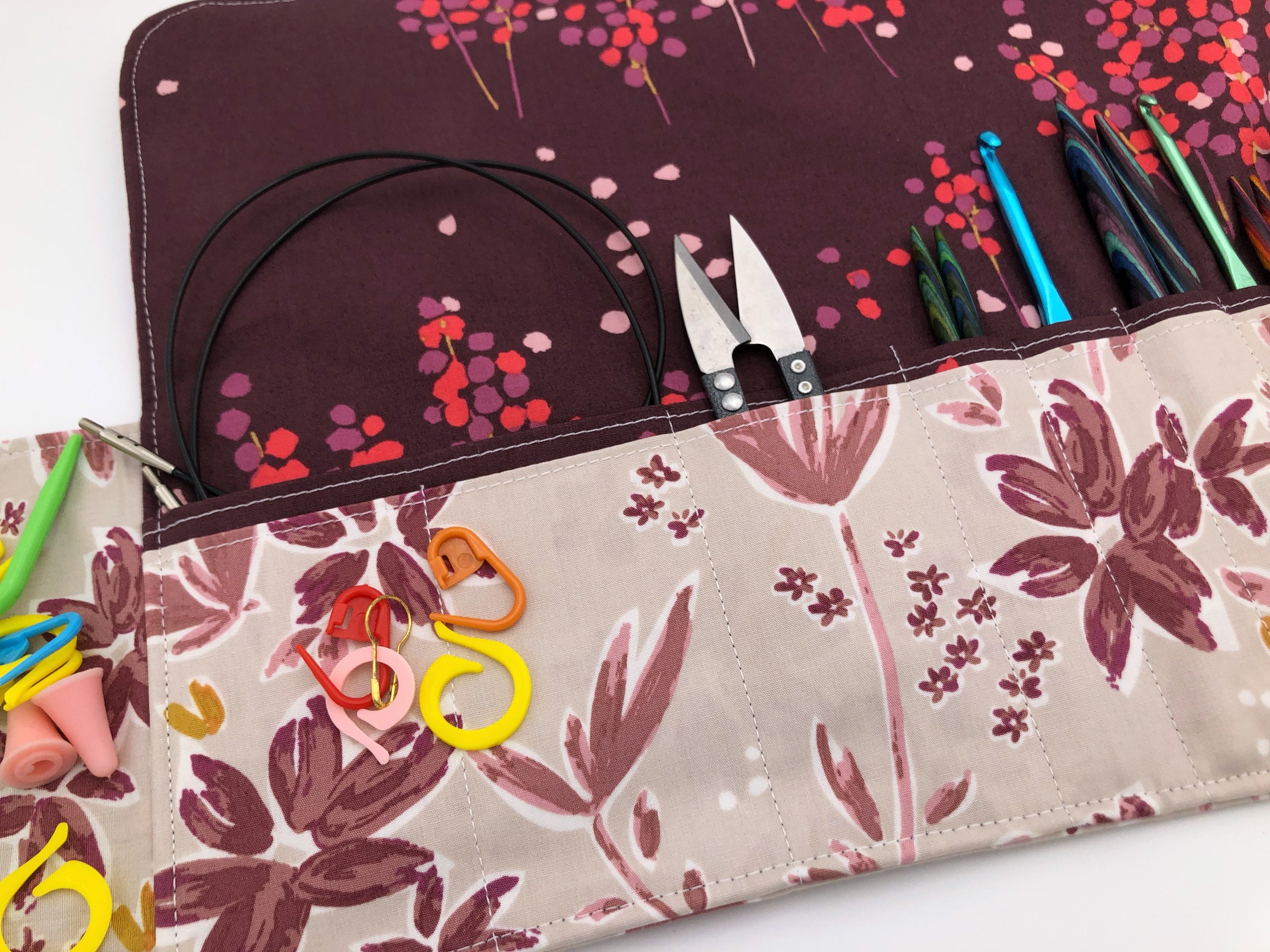 Interchangeable Knitting Needle Case Knitting Notions - Etsy Hong Kong