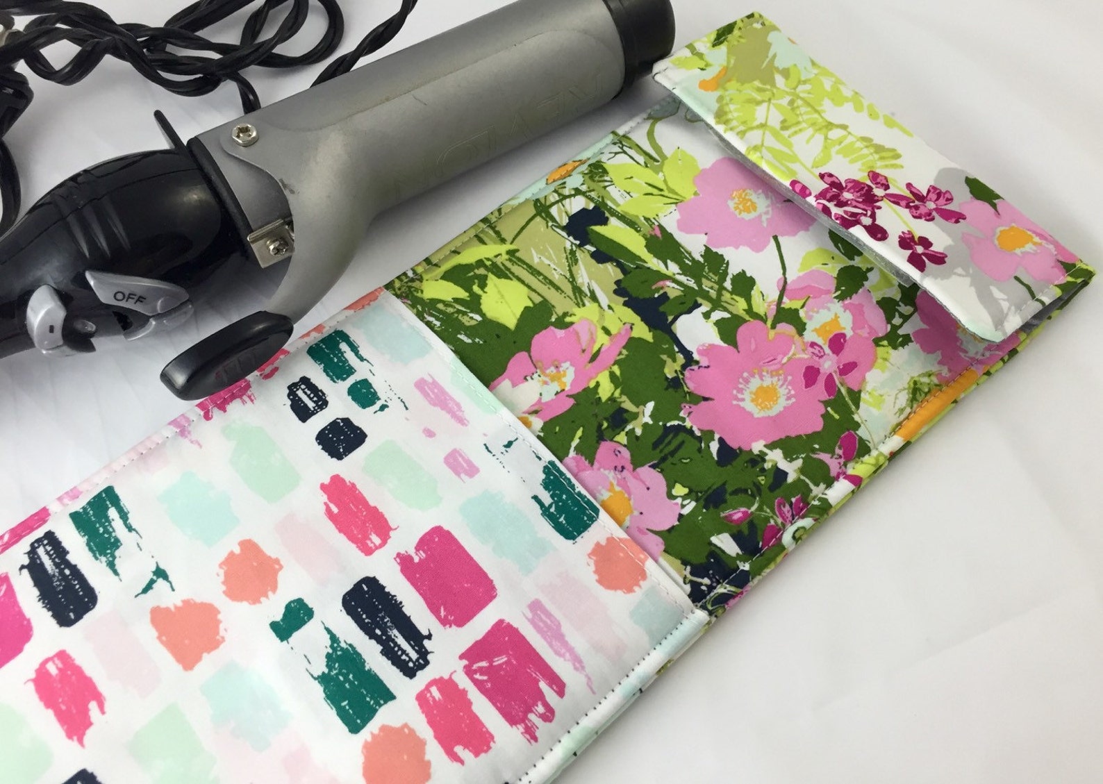 Curling Iron Cover, Curling Iron Holder, Curling Iron Case, Flat Iron ...