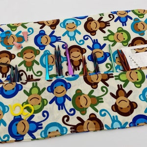 Interchangeable Knitting Needle Case, Notions Storage. Crochet Hook ...