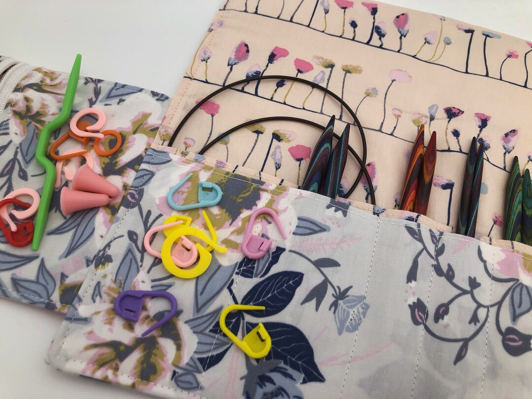 Interchangeable Knitting Needle Case, Knitting Notions Storage. Crochet ...