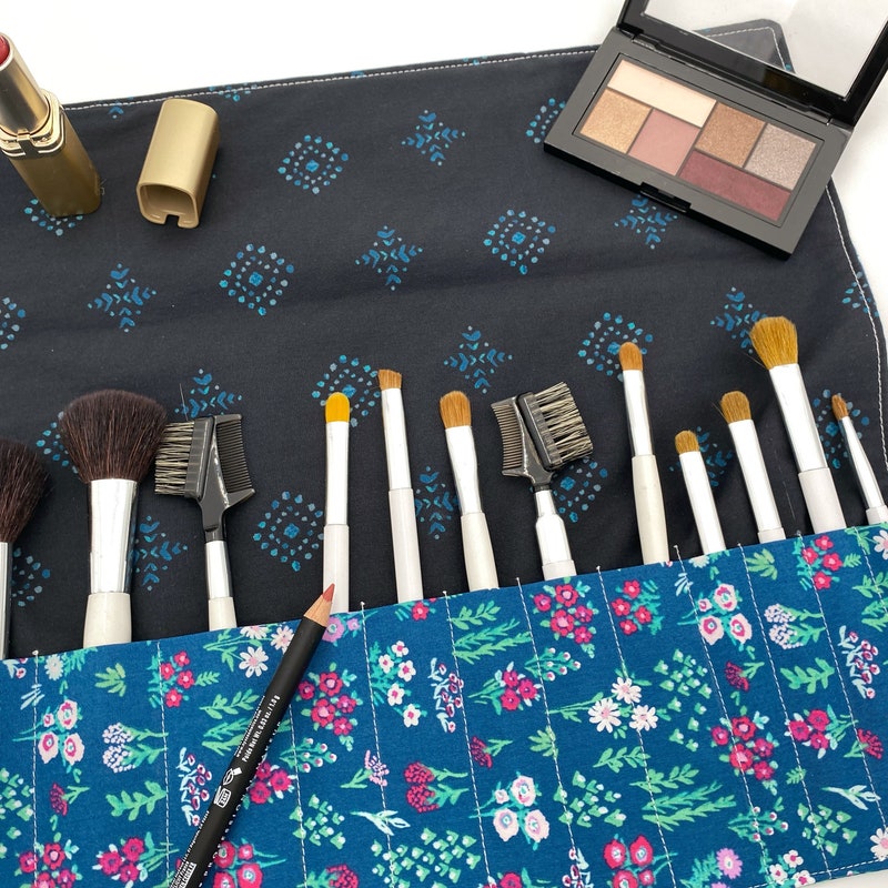 Makeup Brush Bag - Etsy