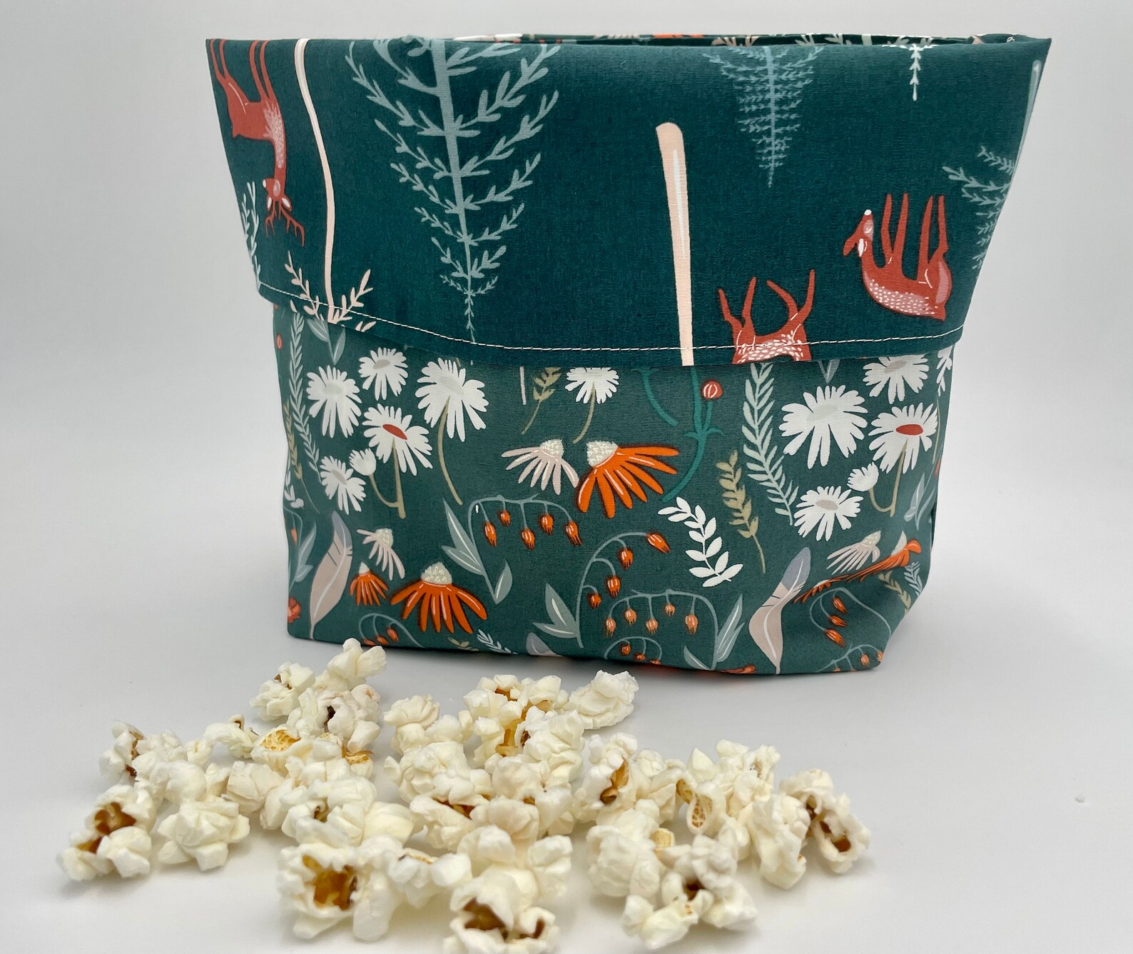 Reusable Popcorn Bag Reusable Microwave Popcorn Microwave | Etsy