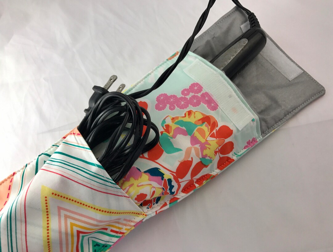 Curling Iron Cover, Curling Iron Cover, Flat Iron Case, Heat Resistant ...