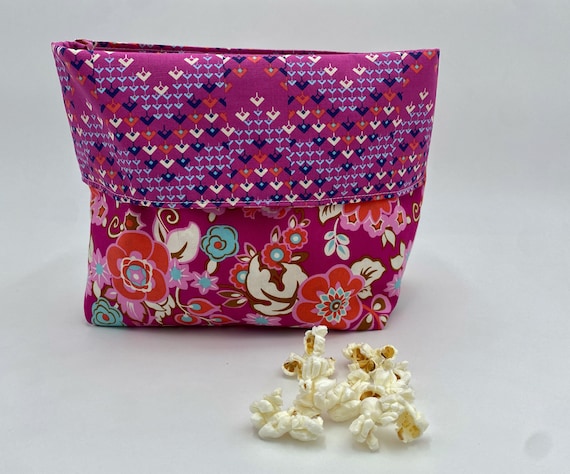 Reusable Popcorn Bag Reusable Microwave Popcorn Microwave | Etsy