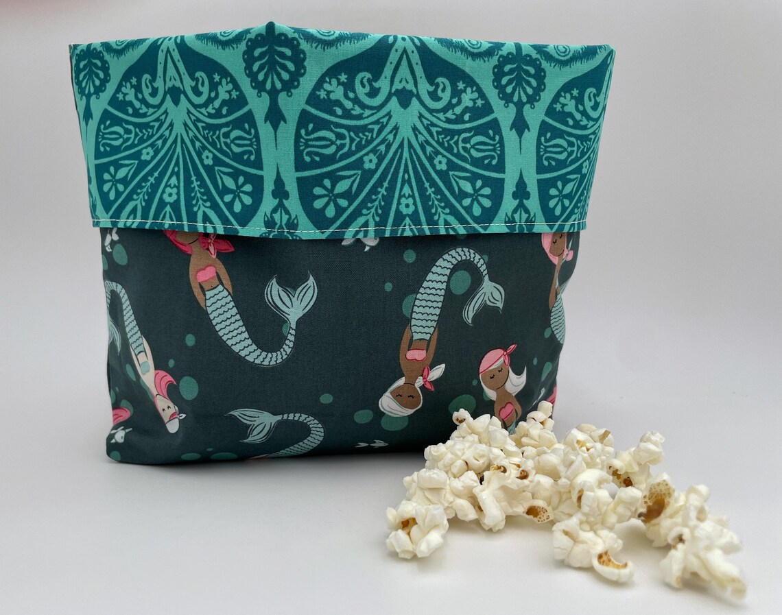 Reusable Popcorn Bag Reusable Microwave Popcorn Microwave - Etsy