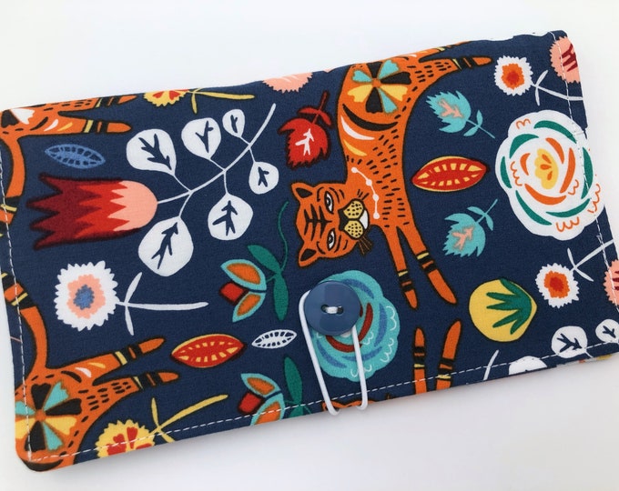 Duplicate Checkbook Cover, Pen Holder, Fabric Checkbook Register ...