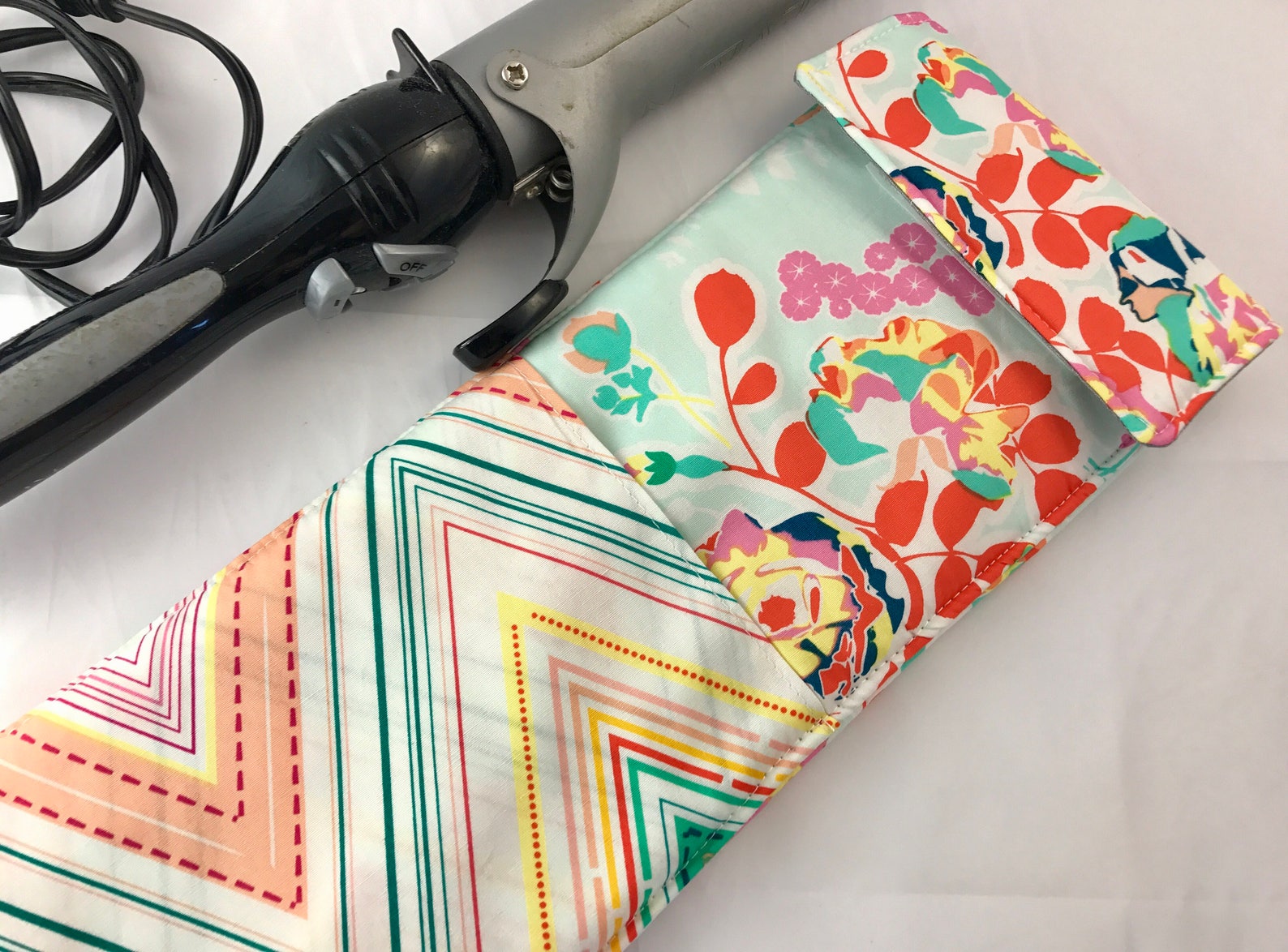 Curling Iron Cover Curling Iron Cover Flat Iron Case Heat - Etsy