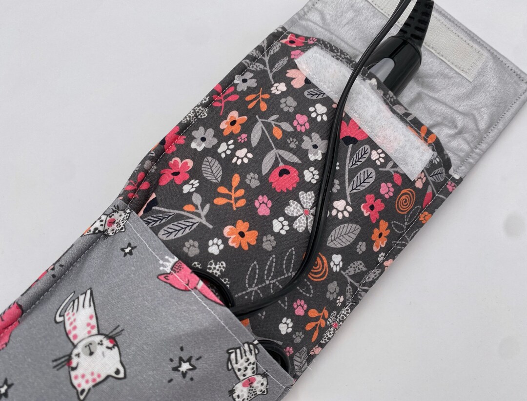 Travel Curling Iron Holder , Curling Iron Case, Flat Iron Holder, Flat ...
