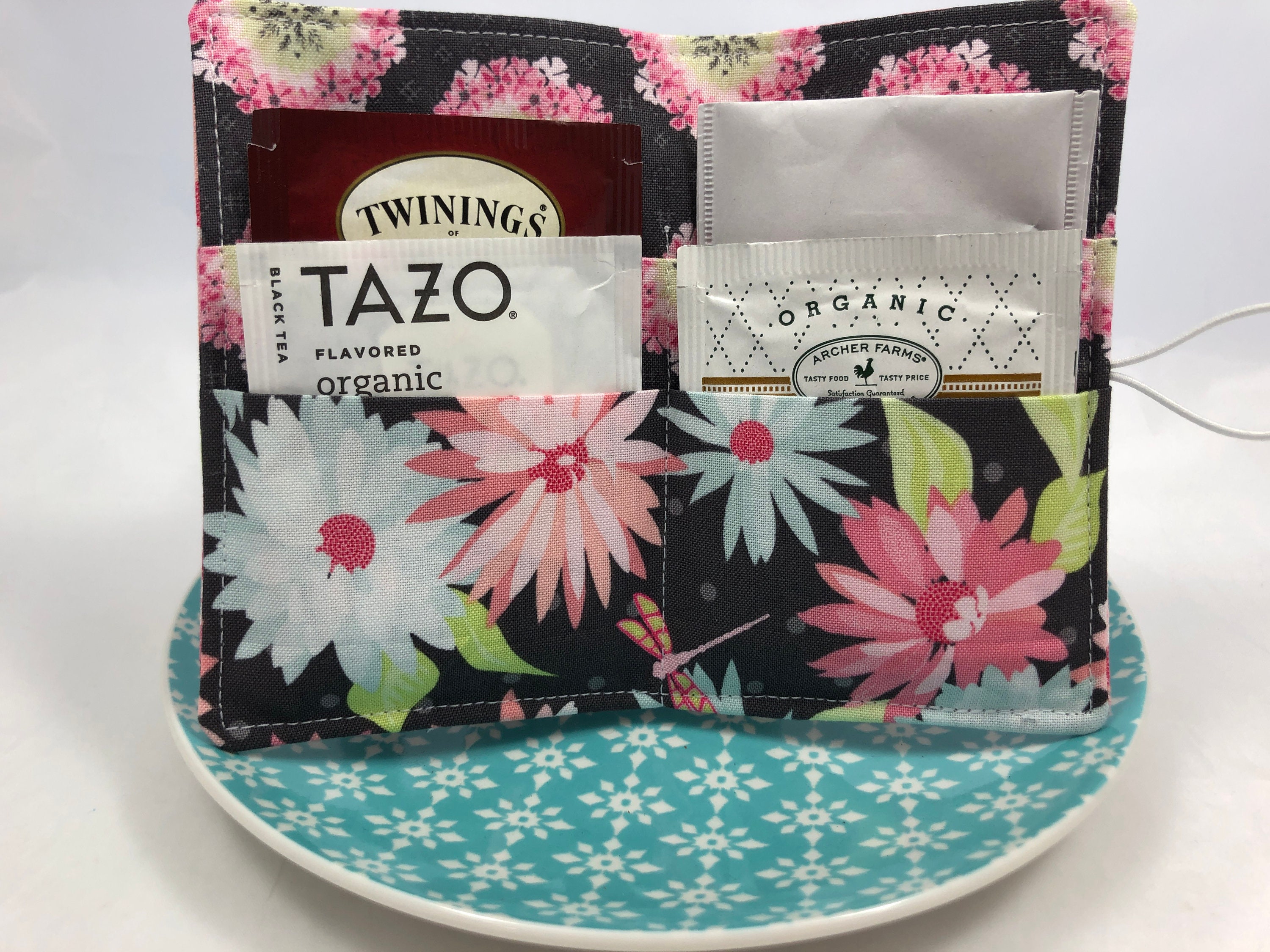 Quilted Tea Bag Wallet