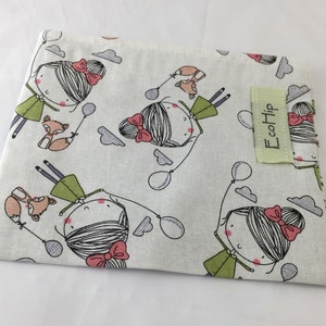 Reusable Snack Bag, Reusable Baggie, Fox Snack Bag, Fabric Snack Bag ...
