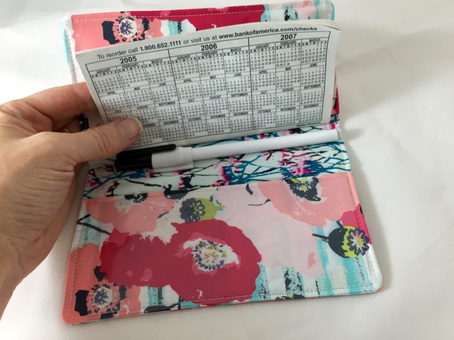 Duplicate Checkbook Cover Duplicate Check Book Register | Etsy