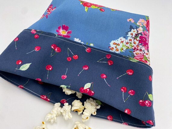 Reusable Popcorn Bag Reusable Microwave Popcorn Microwave - Etsy