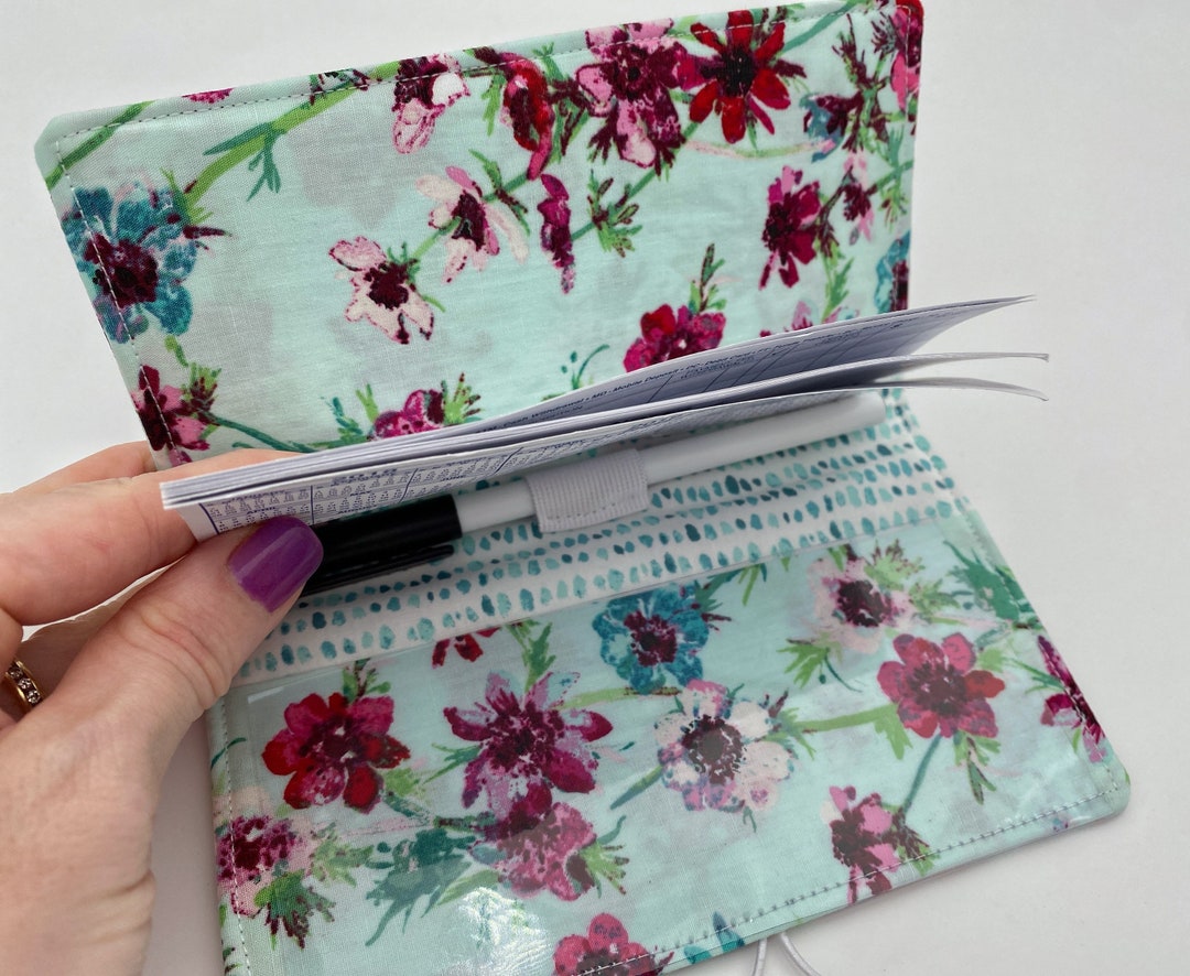 Blue Duplicate Checkbook Cover Register, Duplicate Checkbook Register ...