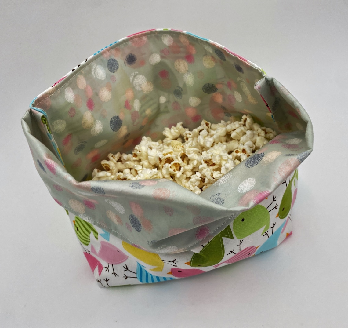 Reusable Popcorn Bag Reusable Microwave Popcorn Microwave | Etsy