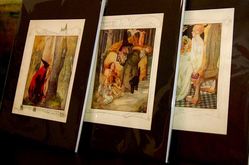 Vintage Fairy Tales, the Little Mermaid & Ship, From the Golden Age of ...