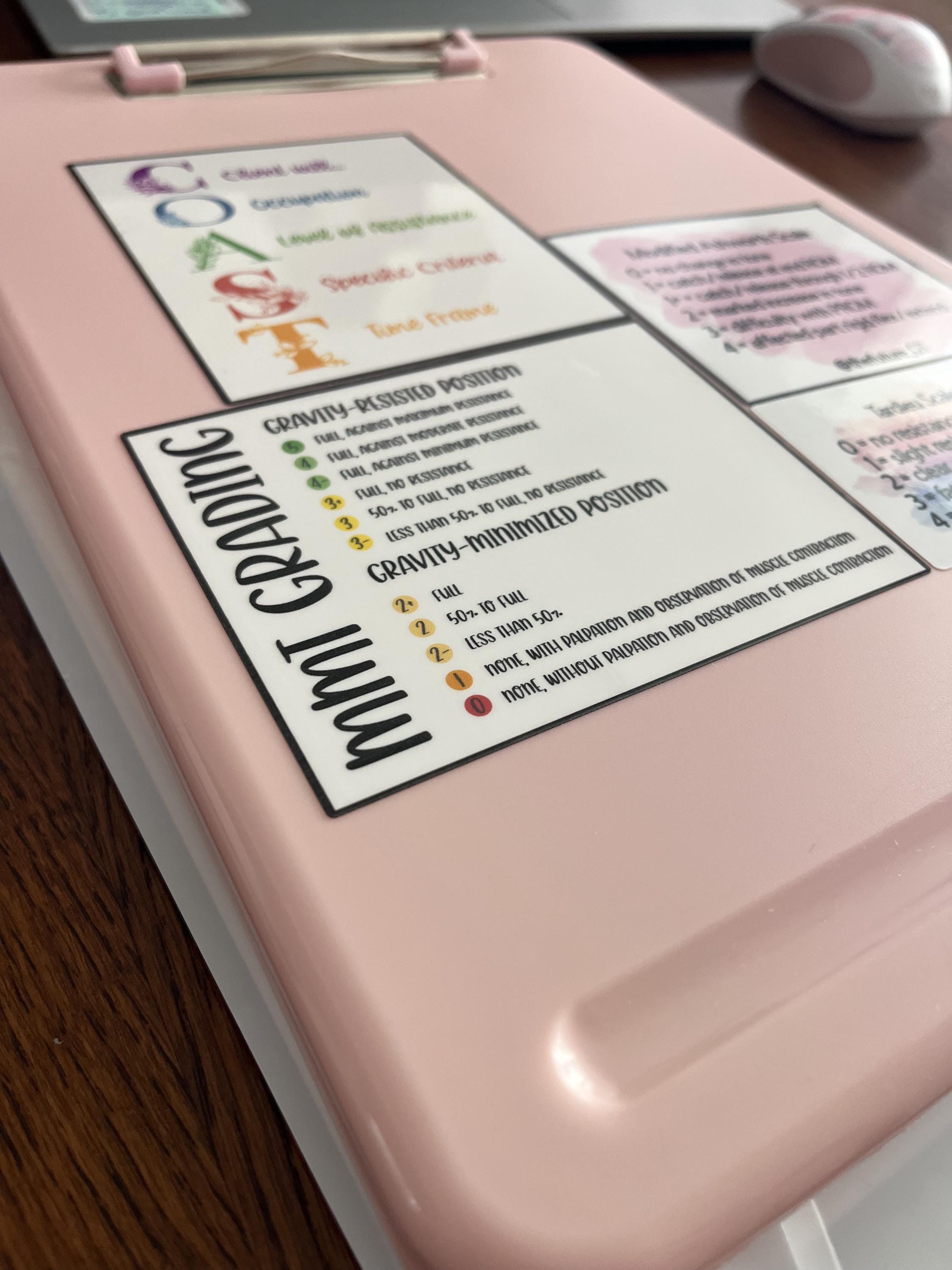 Manual Muscle Testing Grading Chart Sticker - MMT for OT/PT Students - Etsy